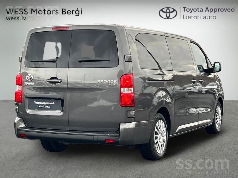 Pelēks Toyota Proace 2024 Rīga, ar dzinēja tilpumu 2.00 L un nobraukumu 65 tūkst. km par 35990 €, foto 3 vietnē AUTOMOTO.COM.LV