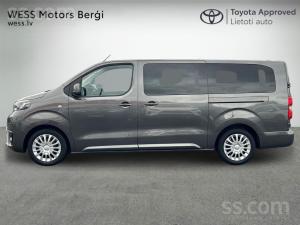 Pelēks Toyota Proace 2024 Rīga, ar dzinēja tilpumu 2.00 L un nobraukumu 65 tūkst. km par 35990 €, foto 4 vietnē AUTOMOTO.COM.LV