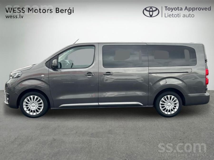 Pelēks Toyota Proace 2024 Rīga, ar dzinēja tilpumu 2.00 L un nobraukumu 65 tūkst. km par 35990 €, foto 4 vietnē AUTOMOTO.COM.LV
