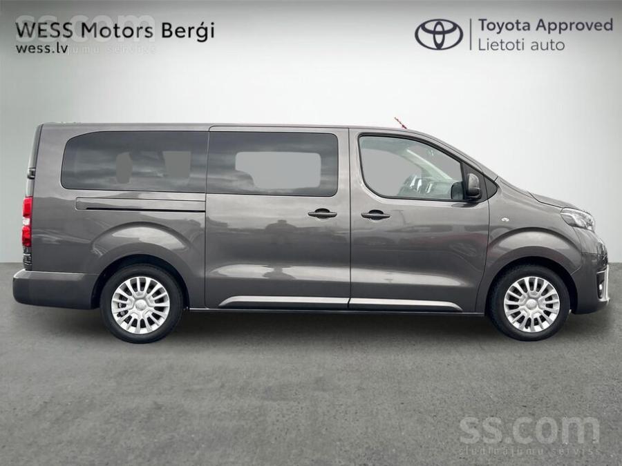 Pelēks Toyota Proace 2024 Rīga, ar dzinēja tilpumu 2.00 L un nobraukumu 65 tūkst. km par 35990 €, foto 29 vietnē AUTOMOTO.COM.LV