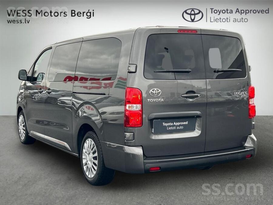 Pelēks Toyota Proace 2024 Rīga, ar dzinēja tilpumu 2.00 L un nobraukumu 65 tūkst. km par 35990 €, foto 30 vietnē AUTOMOTO.COM.LV