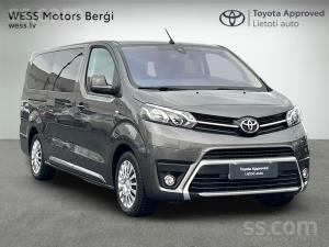Pelēks Toyota Proace 2024 Rīga, ar dzinēja tilpumu 2.00 L un nobraukumu 65 tūkst. km par 35990 €, foto 31 vietnē AUTOMOTO.COM.LV