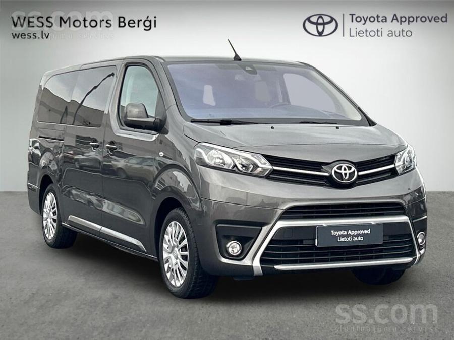 Pelēks Toyota Proace 2024 Rīga, ar dzinēja tilpumu 2.00 L un nobraukumu 65 tūkst. km par 35990 €, foto 31 vietnē AUTOMOTO.COM.LV
