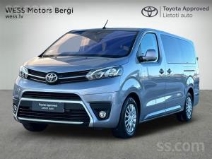 Pelēks Toyota Proace 2024 Rīga, ar dzinēja tilpumu 2.00 L un nobraukumu 63 tūkst. km par 31990 €, foto  vietnē AUTOMOTO.COM.LV
