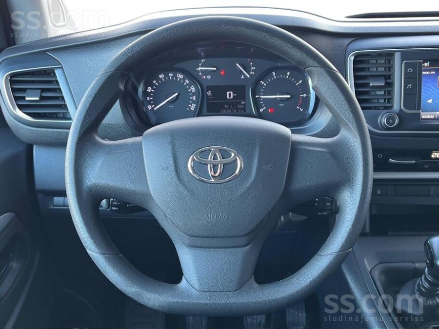 Pelēks Toyota Proace 2024 Rīga, ar dzinēja tilpumu 2.00 L un nobraukumu 63 tūkst. km par 31990 €, foto 13 vietnē AUTOMOTO.COM.LV