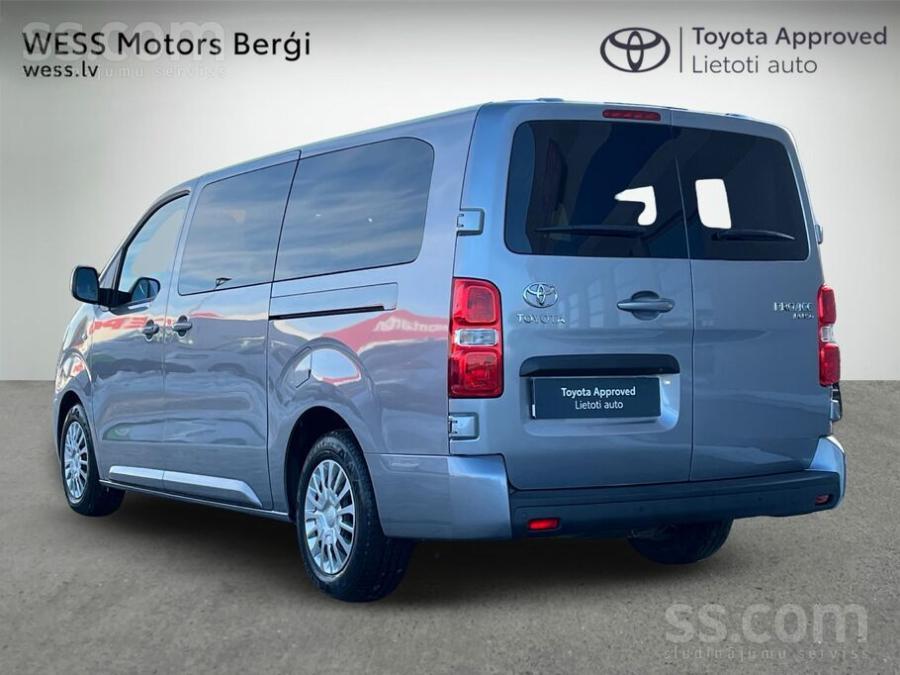 Pelēks Toyota Proace 2024 Rīga, ar dzinēja tilpumu 2.00 L un nobraukumu 63 tūkst. km par 31990 €, foto 22 vietnē AUTOMOTO.COM.LV