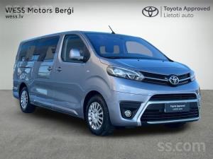 Pelēks Toyota Proace 2024 Rīga, ar dzinēja tilpumu 2.00 L un nobraukumu 63 tūkst. km par 31990 €, foto 23 vietnē AUTOMOTO.COM.LV