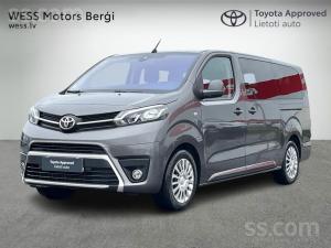 Pelēks Toyota Proace 2024 Rīga, ar dzinēja tilpumu 2.00 L un nobraukumu 38 tūkst. km par 33990 €, foto 1 vietnē AUTOMOTO.COM.LV