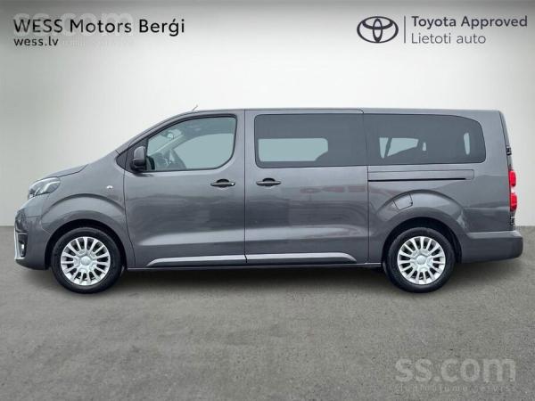 Grey Toyota Proace 2024 in Riga, with an engine capacity of 2.00 L and mileage of 38 thousand km for 33990 €, photo 3 on AUTOMOTO.COM.LV
