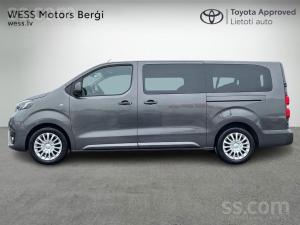 Pelēks Toyota Proace 2024 Rīga, ar dzinēja tilpumu 2.00 L un nobraukumu 38 tūkst. km par 33990 €, foto 4 vietnē AUTOMOTO.COM.LV