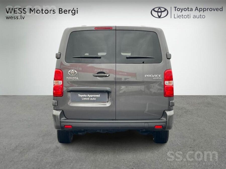 Pelēks Toyota Proace 2024 Rīga, ar dzinēja tilpumu 2.00 L un nobraukumu 38 tūkst. km par 33990 €, foto 5 vietnē AUTOMOTO.COM.LV