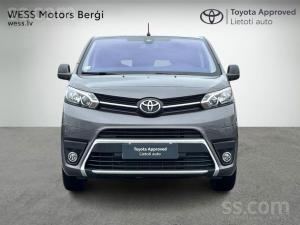 Pelēks Toyota Proace 2024 Rīga, ar dzinēja tilpumu 2.00 L un nobraukumu 38 tūkst. km par 33990 €, foto 6 vietnē AUTOMOTO.COM.LV