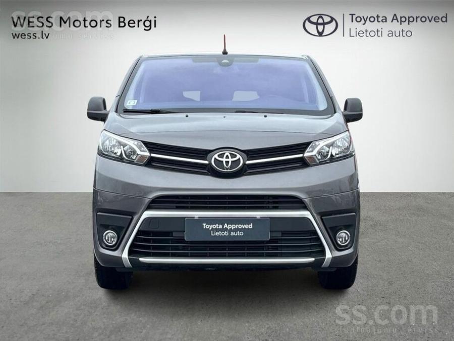 Pelēks Toyota Proace 2024 Rīga, ar dzinēja tilpumu 2.00 L un nobraukumu 38 tūkst. km par 33990 €, foto 6 vietnē AUTOMOTO.COM.LV