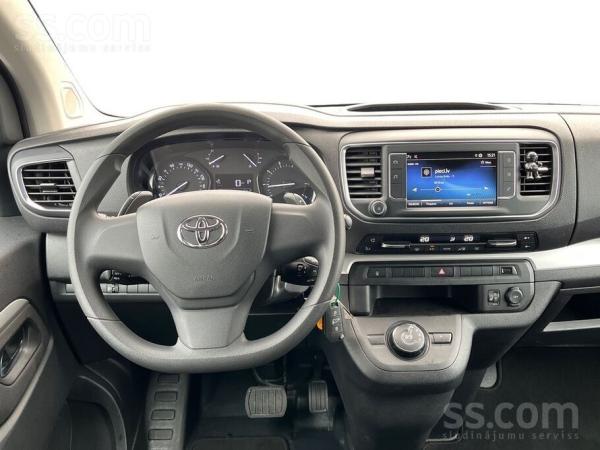 Grey Toyota Proace 2024 in Riga, with an engine capacity of 2.00 L and mileage of 38 thousand km for 33990 €, photo 9 on AUTOMOTO.COM.LV