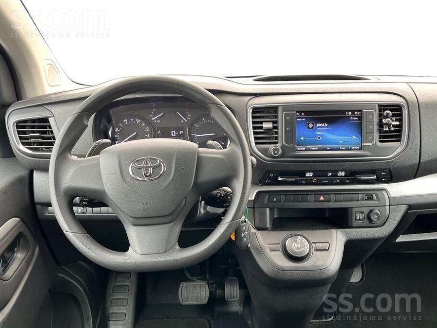 Pelēks Toyota Proace 2024 Rīga, ar dzinēja tilpumu 2.00 L un nobraukumu 38 tūkst. km par 33990 €, foto 10 vietnē AUTOMOTO.COM.LV