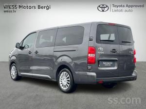 Pelēks Toyota Proace 2024 Rīga, ar dzinēja tilpumu 2.00 L un nobraukumu 38 tūkst. km par 33990 €, foto 22 vietnē AUTOMOTO.COM.LV