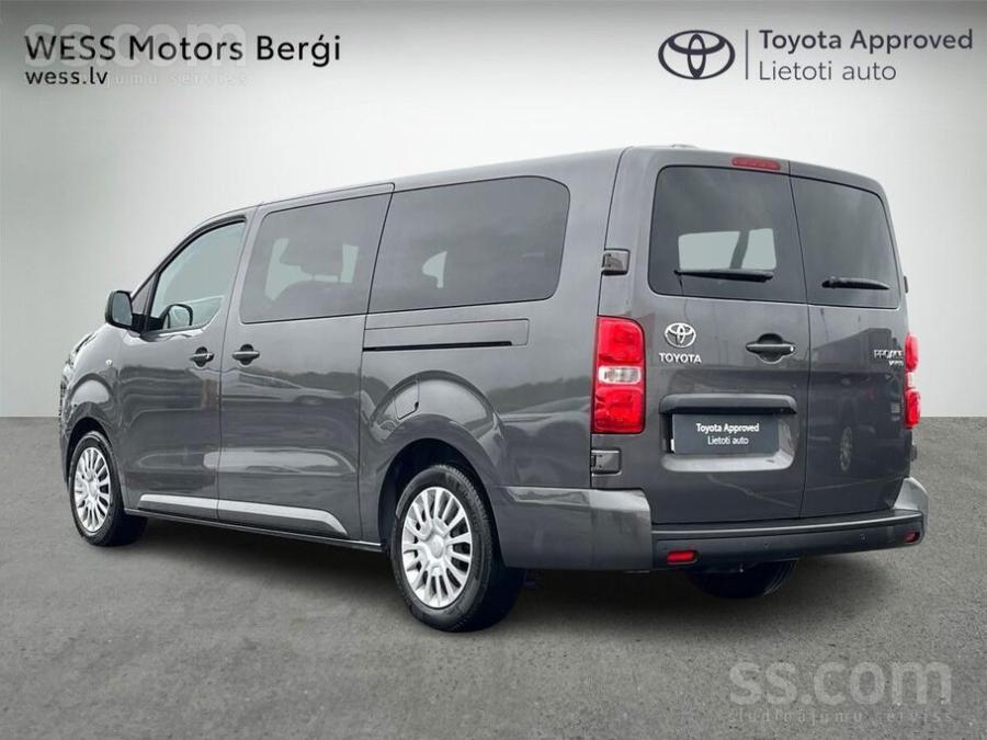 Pelēks Toyota Proace 2024 Rīga, ar dzinēja tilpumu 2.00 L un nobraukumu 38 tūkst. km par 33990 €, foto 22 vietnē AUTOMOTO.COM.LV