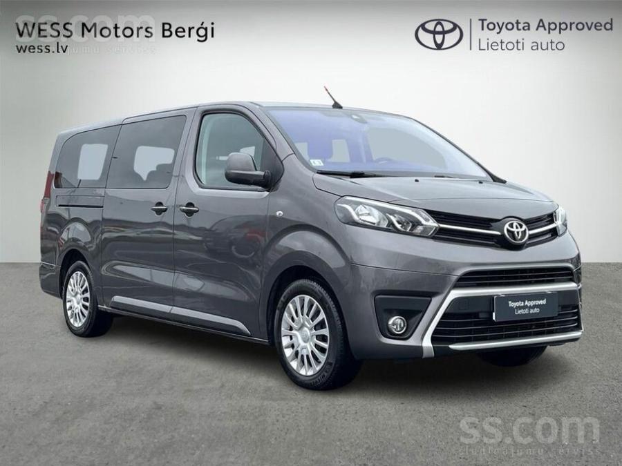 Pelēks Toyota Proace 2024 Rīga, ar dzinēja tilpumu 2.00 L un nobraukumu 38 tūkst. km par 33990 €, foto 23 vietnē AUTOMOTO.COM.LV