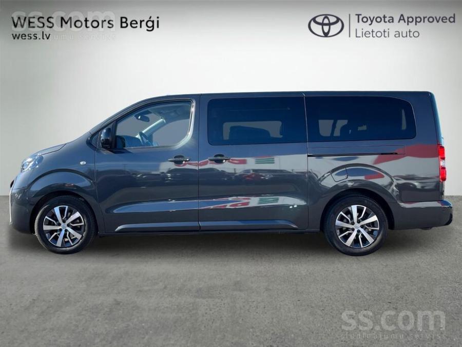 Pelēks Toyota Proace 2025 Rīga, ar dzinēja tilpumu 2.00 L un nobraukumu 13 tūkst. km par 51990 €, foto 4 vietnē AUTOMOTO.COM.LV