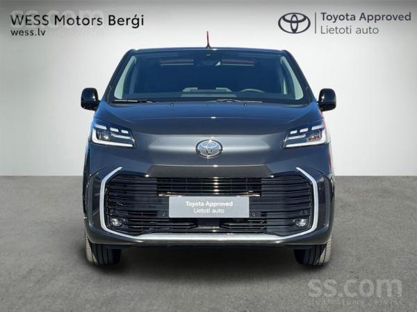 Pelēks Toyota Proace 2025 Rīga, ar dzinēja tilpumu 2.00 L un nobraukumu 13 tūkst. km par 51990 €, foto 5 vietnē AUTOMOTO.COM.LV