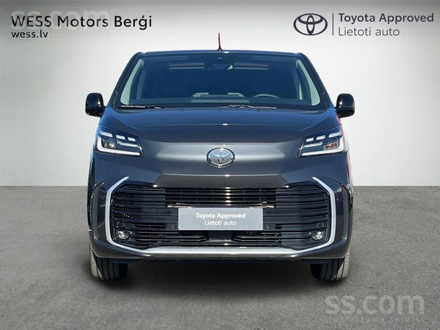 Pelēks Toyota Proace 2025 Rīga, ar dzinēja tilpumu 2.00 L un nobraukumu 13 tūkst. km par 51990 €, foto 6 vietnē AUTOMOTO.COM.LV
