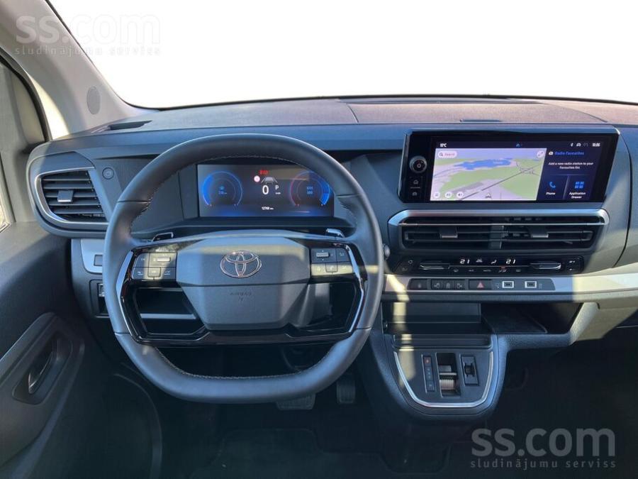 Pelēks Toyota Proace 2025 Rīga, ar dzinēja tilpumu 2.00 L un nobraukumu 13 tūkst. km par 51990 €, foto 10 vietnē AUTOMOTO.COM.LV