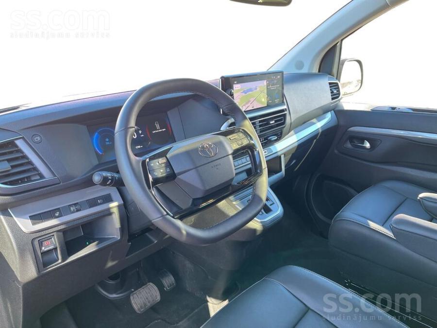 Pelēks Toyota Proace 2025 Rīga, ar dzinēja tilpumu 2.00 L un nobraukumu 13 tūkst. km par 51990 €, foto 12 vietnē AUTOMOTO.COM.LV