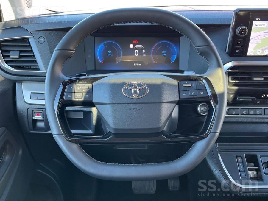Pelēks Toyota Proace 2025 Rīga, ar dzinēja tilpumu 2.00 L un nobraukumu 13 tūkst. km par 51990 €, foto 13 vietnē AUTOMOTO.COM.LV