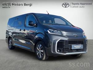 Pelēks Toyota Proace 2025 Rīga, ar dzinēja tilpumu 2.00 L un nobraukumu 13 tūkst. km par 51990 €, foto 29 vietnē AUTOMOTO.COM.LV