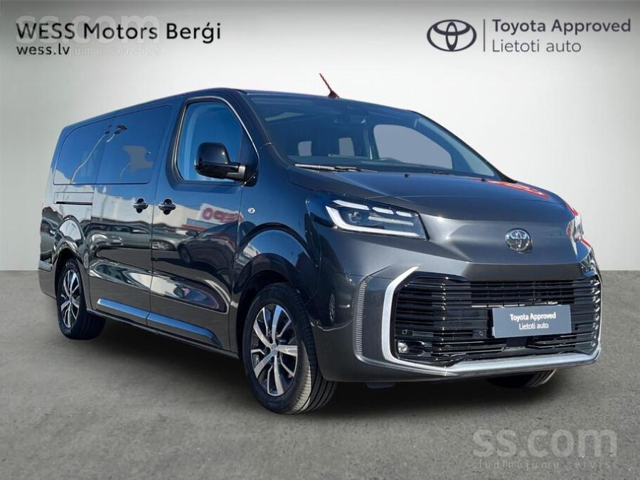 Pelēks Toyota Proace 2025 Rīga, ar dzinēja tilpumu 2.00 L un nobraukumu 13 tūkst. km par 51990 €, foto 29 vietnē AUTOMOTO.COM.LV