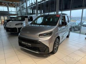 Pelēks Toyota Proace 2026 Rīga, ar dzinēja tilpumu 1.50 L un nobraukumu 0 tūkst. km par 32990 €, foto  vietnē AUTOMOTO.COM.LV
