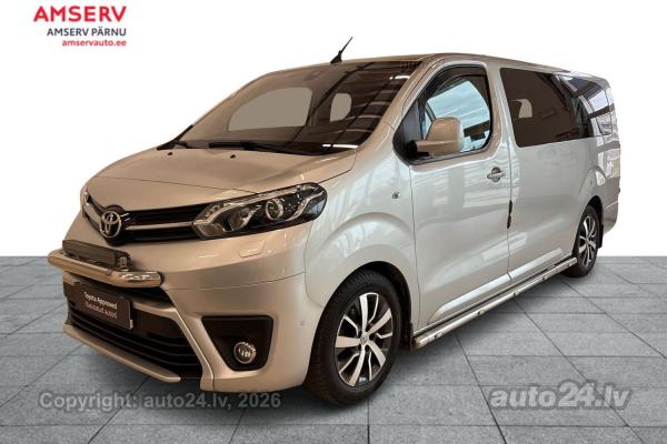 Pelēks Toyota Proace 2017 Pērnava, ar dzinēja tilpumu 2.00 L un nobraukumu 170 tūkst. km par 16490 €, foto 1 vietnē AUTOMOTO.COM.LV