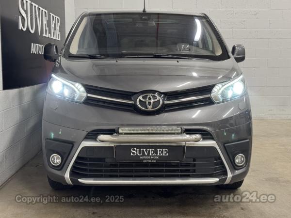 Pelēks Toyota Proace 2018 Tallina, ar dzinēja tilpumu 2.00 L un nobraukumu 178 tūkst. km par 23995 €, foto 3 vietnē AUTOMOTO.COM.LV