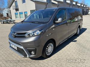 Pelēks Toyota Proace 2018 Pērnava, ar dzinēja tilpumu 2.00 L un nobraukumu 140 tūkst. km par 15900 €, foto  vietnē AUTOMOTO.COM.LV