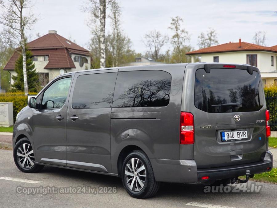 Pelēks Toyota Proace 2018 Tallina, ar dzinēja tilpumu 2.00 L un nobraukumu 274 tūkst. km par 15990 €, foto 5 vietnē AUTOMOTO.COM.LV