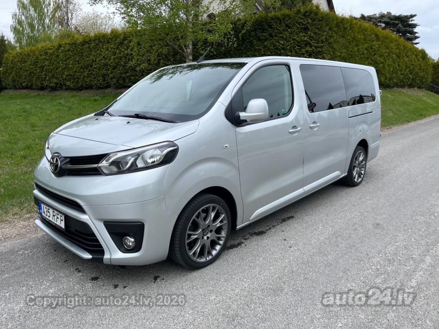 Grey Toyota Proace 2019 in Tallinn, with an engine capacity of 2.00 L and mileage of 131 thousand km for 18900 €, photo 1 on AUTOMOTO.COM.LV