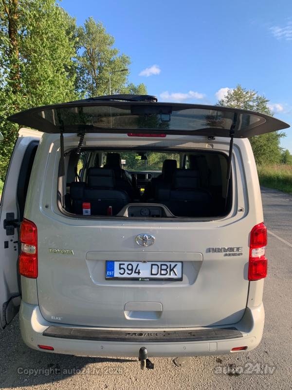 Pelēks Toyota Proace 2019 Tallina, ar dzinēja tilpumu 2.00 L un nobraukumu 155 tūkst. km par 23000 €, foto 5 vietnē AUTOMOTO.COM.LV