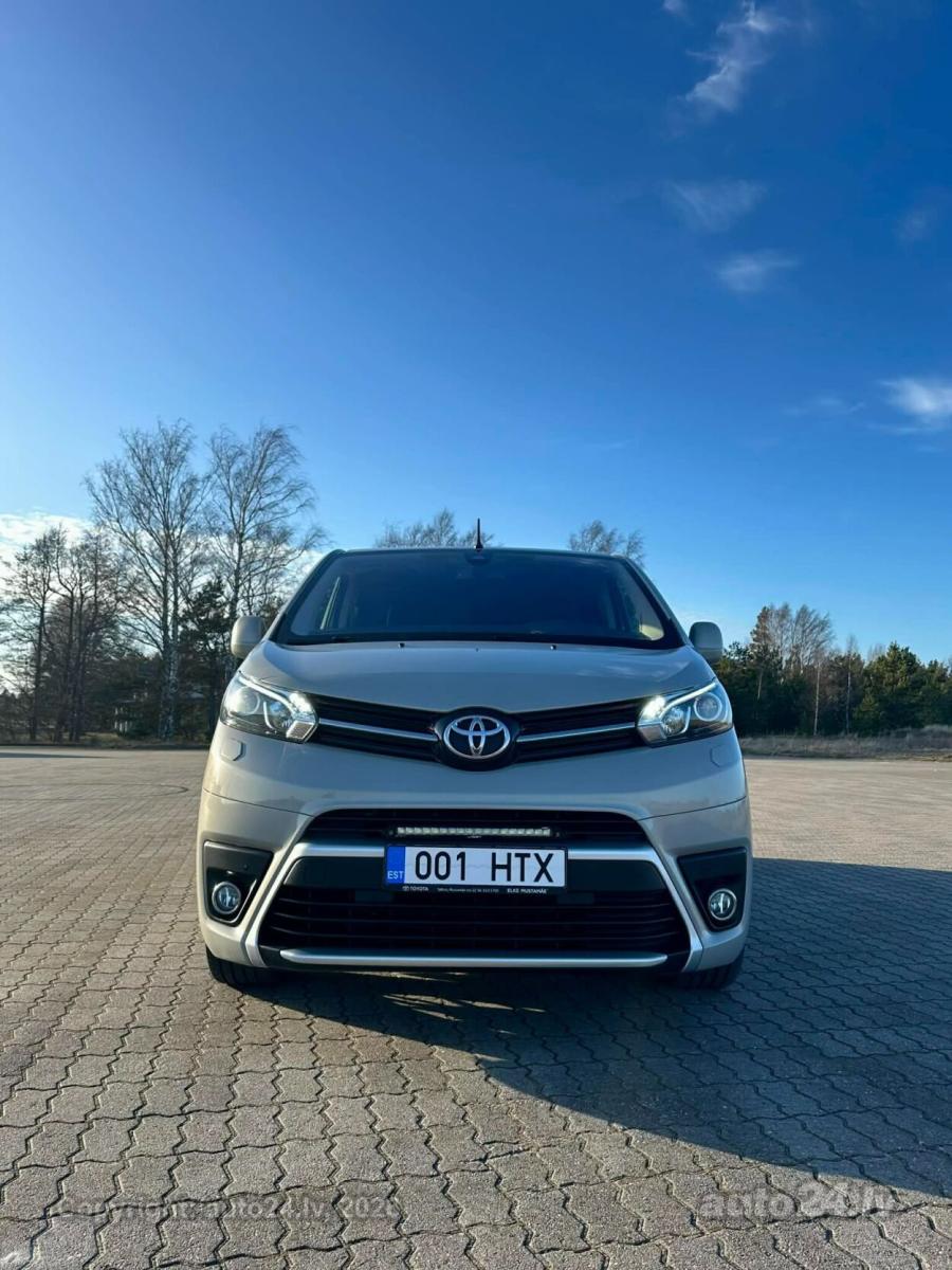 Grey Toyota Proace 2020 in Tallinn, with an engine capacity of 2.00 L and mileage of 86 thousand km for 24500 €, photo 1 on AUTOMOTO.COM.LV