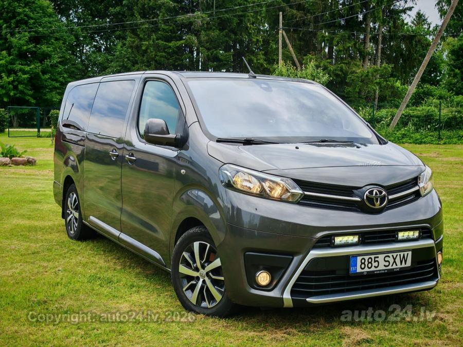 Pelēks Toyota Proace 2022 Tallina, ar dzinēja tilpumu 2.00 L un nobraukumu 98 tūkst. km par 34500 €, foto 1 vietnē AUTOMOTO.COM.LV