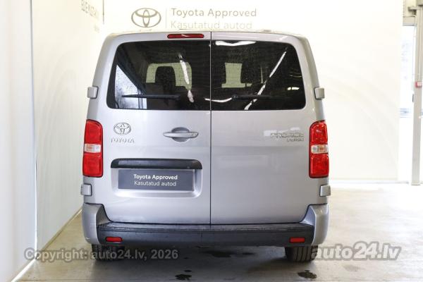 Grey Toyota Proace 2024 in Tallinn, with an engine capacity of 2.00 L and mileage of 43 thousand km for 34900 €, photo 4 on AUTOMOTO.COM.LV