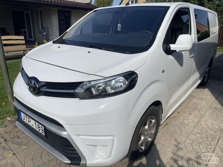 Toyota Proace 2017 in Panevezys, with an engine capacity of 2.00 L and mileage of 240 thousand km for 8700 €, photo 1 on AUTOMOTO.COM.LV