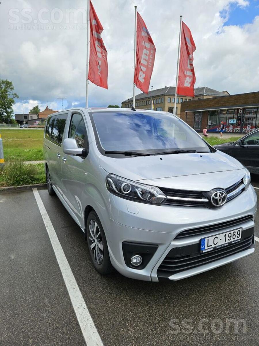 Toyota Proace 2018 in Riga, with an engine capacity of 2.00 L and mileage of 121 thousand km for 22900 €, photo 3 on AUTOMOTO.COM.LV
