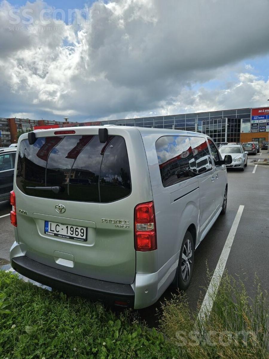 Toyota Proace 2018 in Riga, with an engine capacity of 2.00 L and mileage of 121 thousand km for 22900 €, photo 4 on AUTOMOTO.COM.LV