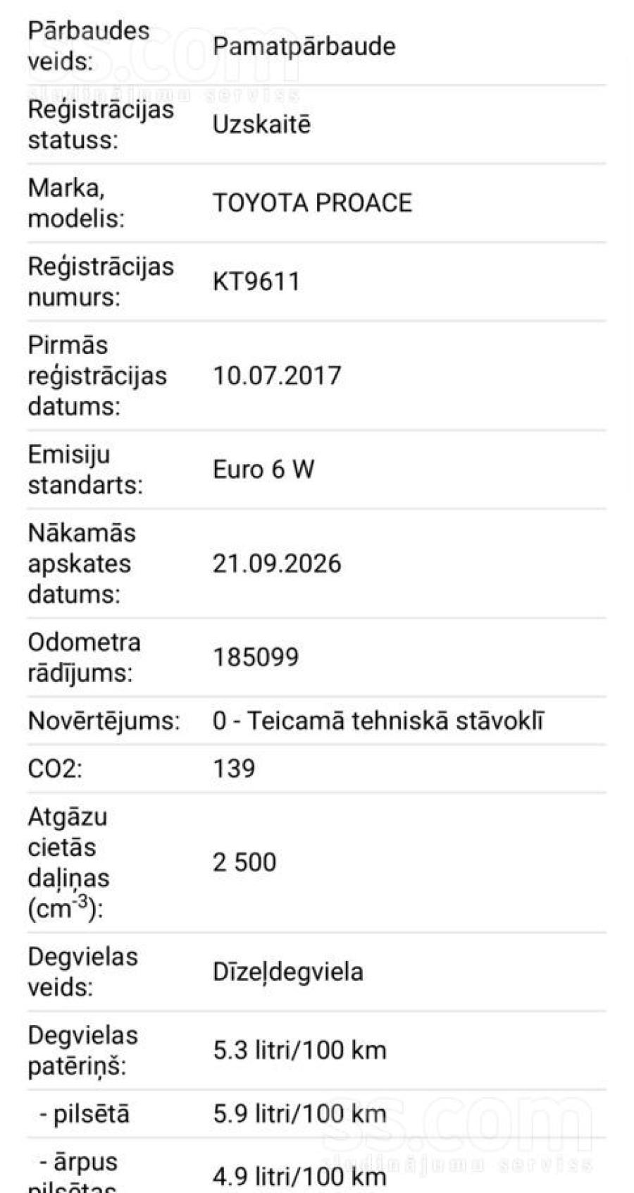 Тойота Proace 2017 в Рига, объемом двигателя 2.00 л и пробегом 204 тыс. км за 15300 €, фото 29 на AUTOMOTO.COM.LV
