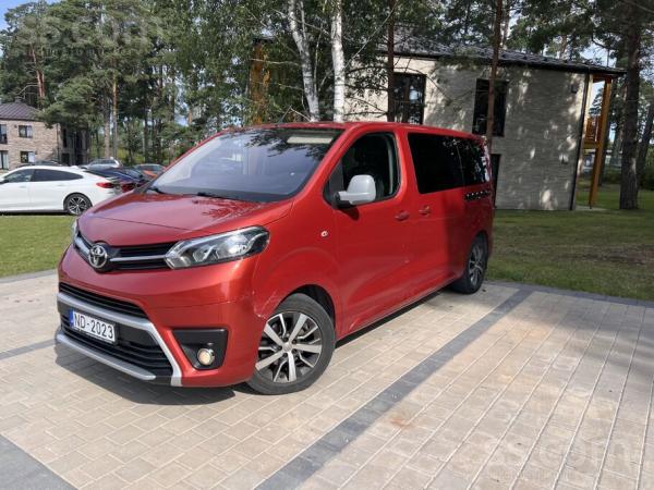 Oranžs Toyota Proace 2022 Rīga, ar dzinēja tilpumu 2.00 L un nobraukumu 134 tūkst. km par 20500 €, foto  vietnē AUTOMOTO.COM.LV