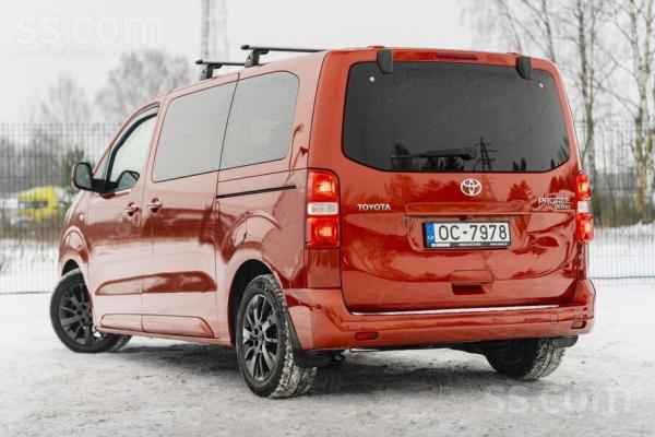 Orange Toyota Proace 2018 in Riga, with an engine capacity of 2.00 L and mileage of 93 thousand km for 26000 €, photo 4 on AUTOMOTO.COM.LV