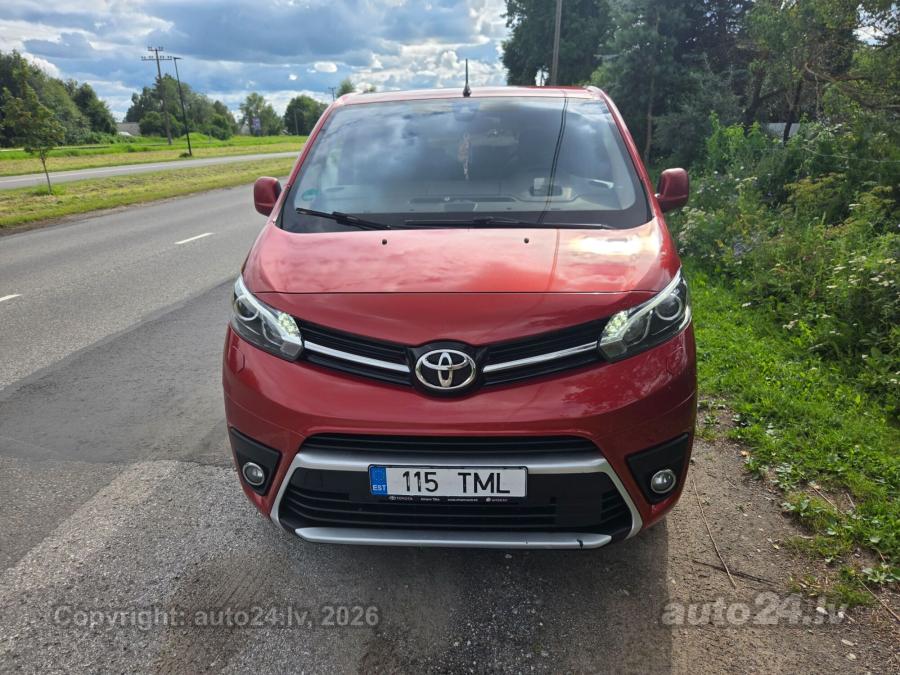 Orange Toyota Proace 2017 in Tartu, with an engine capacity of 2.00 L and mileage of 248 thousand km for 12000 €, photo 4 on AUTOMOTO.COM.LV