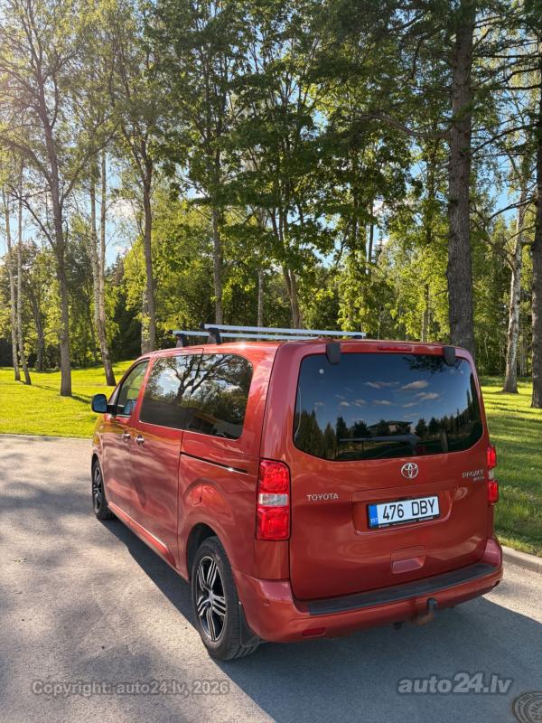 Orange Toyota Proace 2019 in Tallinn, with an engine capacity of 2.00 L and mileage of 170 thousand km for 24999 €, photo 3 on AUTOMOTO.COM.LV