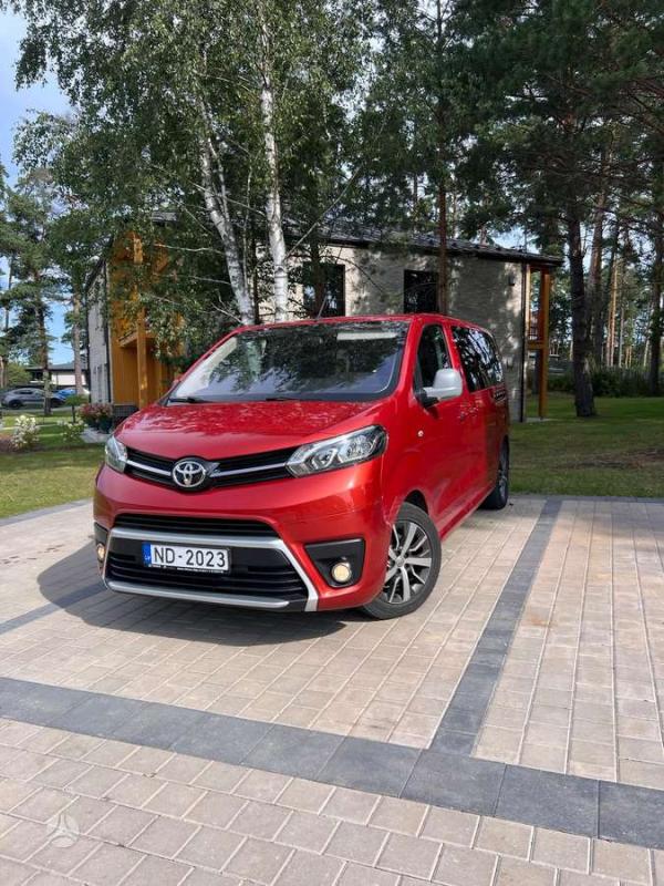 Toyota Proace 2022 Rīga vietnē Sarkans Toyota Proace 2022 Rīga, ar dzinēja tilpumu 2.00 L un nobraukumu 135 tūkst. km par 20300 €, foto 6 vietnē AUTOMOTO.COM.LV