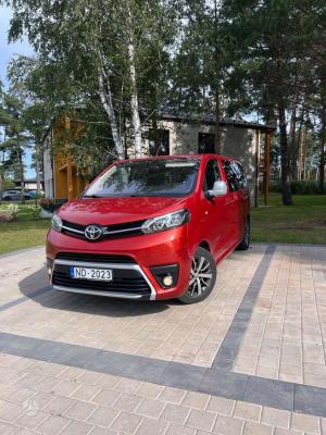 Красный Тойота Proace 2022 в Рига, объемом двигателя 2.00 л и пробегом 135 тыс. км за 20300 €, фото 6 на AUTOMOTO.COM.LV